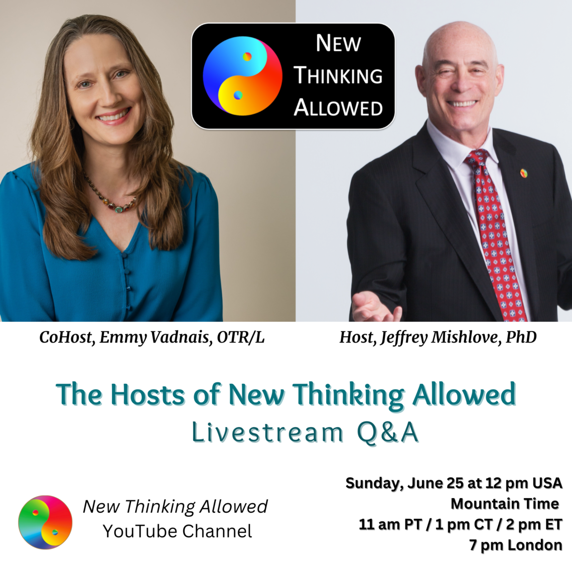 Emmy Vadnais and Jeffrey Mishlove Livestream - Emmy Vadnais Emmy Vadnais and Jeffrey Mishlove Livestream - Emmy Vadnais